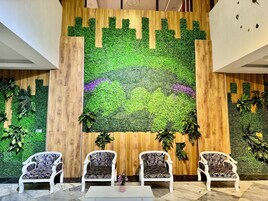 Sala de estar do lobby