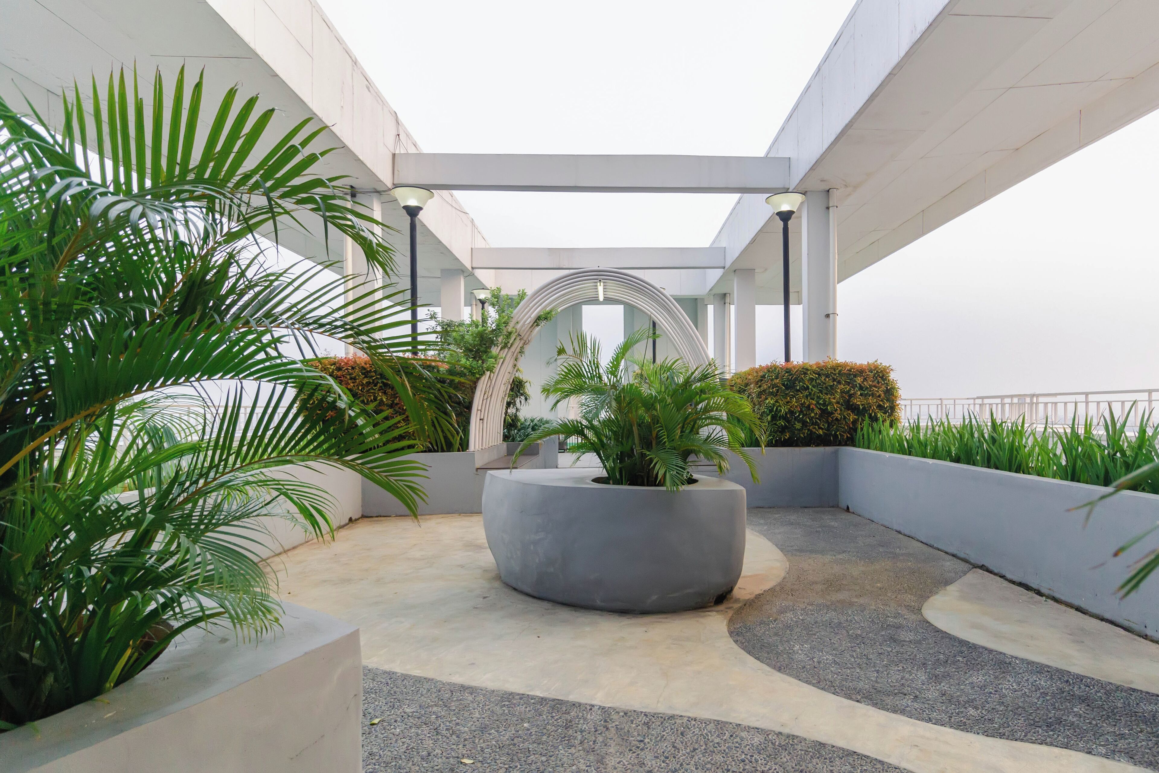 Terraço no piso superior