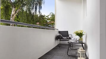 Apartamento conforto | Terraço/pátio
