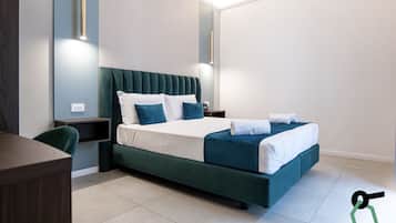 Quarto Duplo ou Twin Deluxe | 1 quarto, roupa de alta qualidade, edredões de penas, cofre no quarto