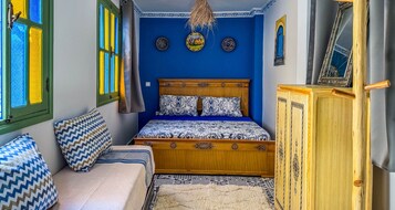 Quarto casal superluxo | Camas com colchões de espuma com sistema de memória, Wi-Fi de cortesia