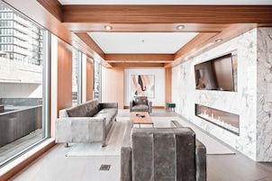 Apartamento Panorâmico | Lounge executivo