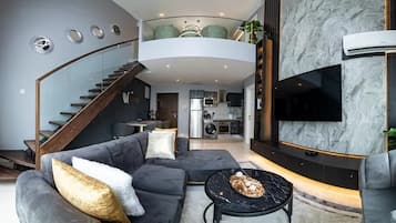 Apartamento premium | Área de estar