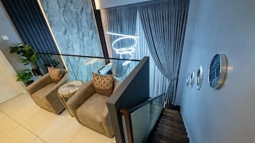 Apartamento premium | Área de estar