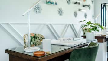 Sala(s) para tratamentos a casais, tratamentos corporais, aromaterapia