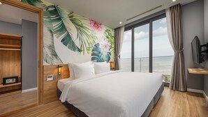 Quarto premier, 1 cama King, vista para o oceano