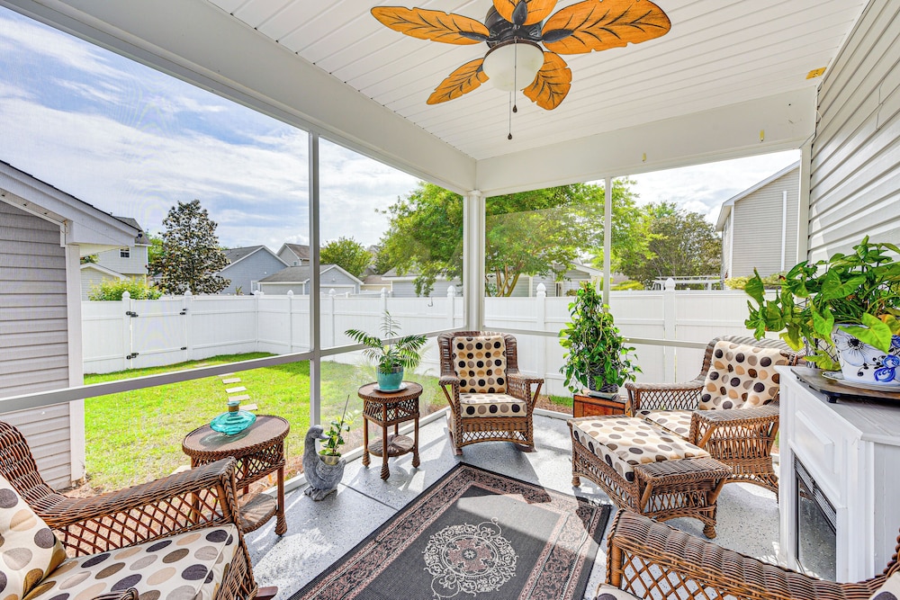 Charming Bluffton Home W/ Yard ~ 3 Mi To Beaches! - Bluffton, SC