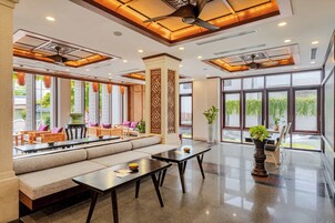 Sala de estar do lobby