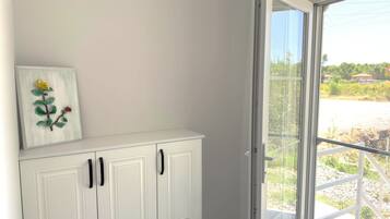 Quarto, vista para o jardim | Roupa de alta qualidade, Wi-fi grátis, roupa de cama fornecida