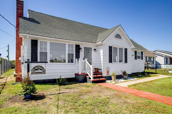 Unique Tangier Cottage W/ Chesapeake Bay Views! - Tangier