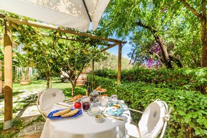 Vista para o jardim