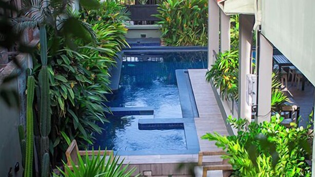 Vista para o jardim