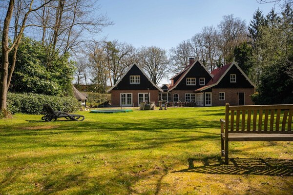 Group House In Twente With Hot Tub - Losser