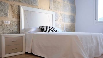 Apartamento | 1 quarto, roupa de cama