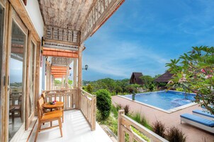 Quarto Duplo Superior | Vista da varanda