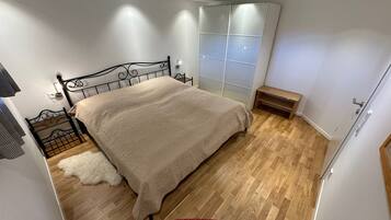 Apartamento | 1 quarto, com mobília individualizada, roupa de cama fornecida