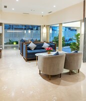 Sala de estar do lobby