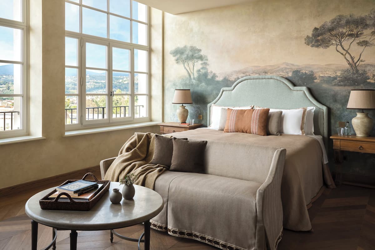 Suíte (Santa Maria Del Fiore) | 1 quarto, roupas de cama premium, frigobar, cofres nos quartos