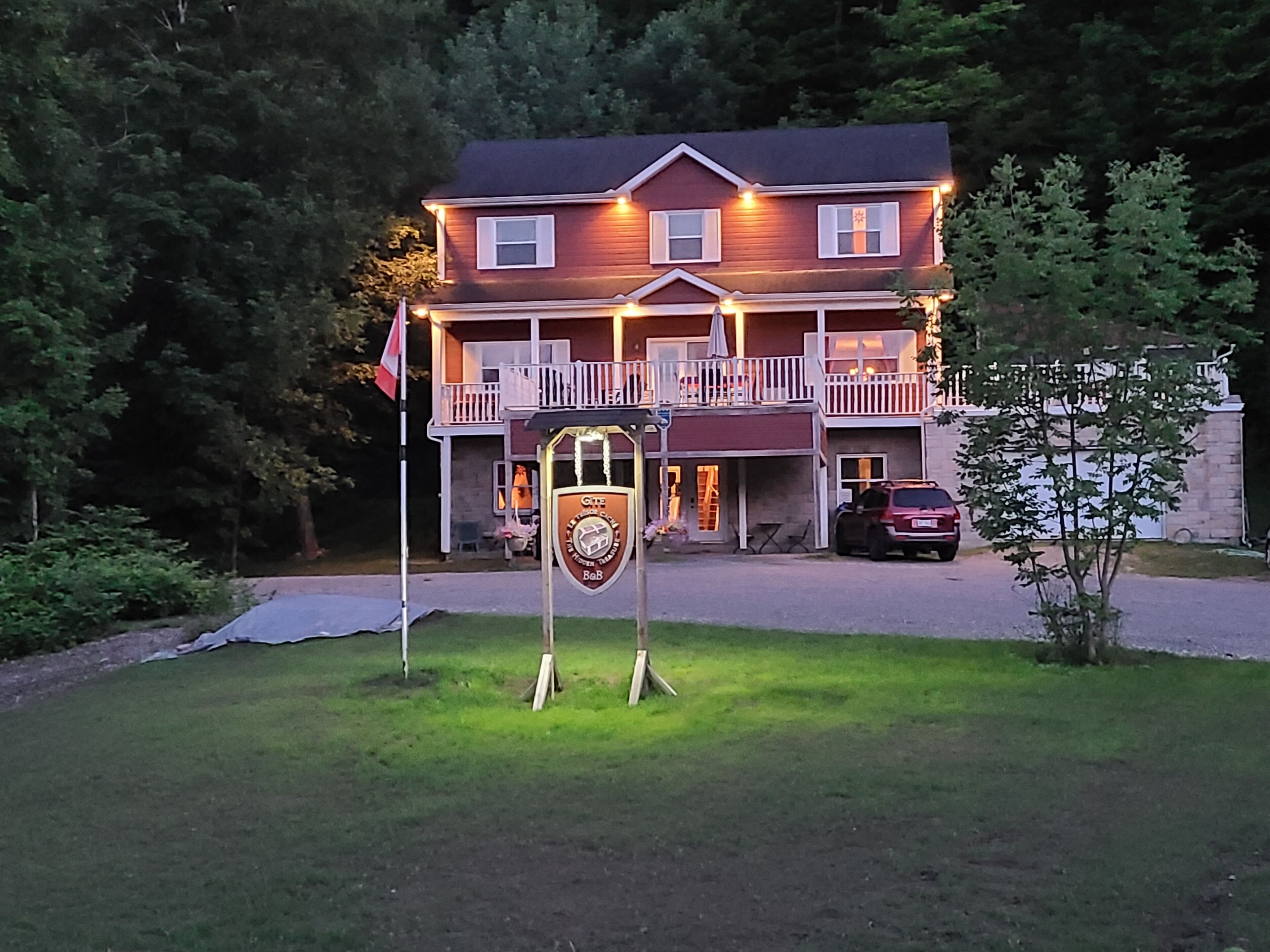 Fachada da propriedade