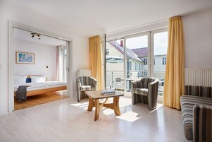 Apartamento Clássico | Vista do quarto