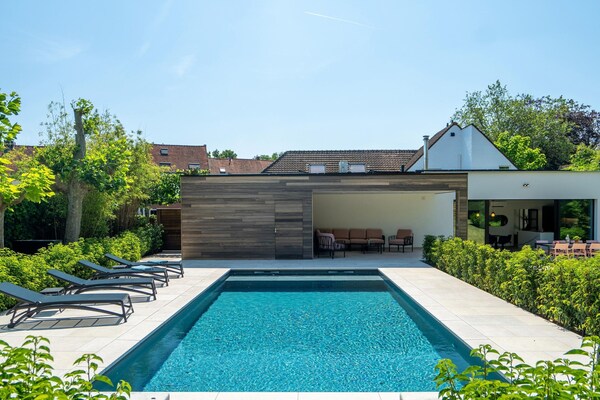 Luxury Villa With Pool & Sauna Kortrijk - Courtrai