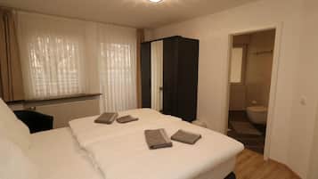 Apartamento | 1 quarto, com mobília individualizada, roupa de cama fornecida