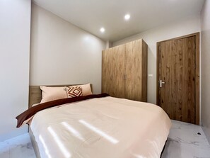 Apartamento Familiar, Vista para a cidade | 2 quartos, minibar, Wi-fi grátis, roupa de cama fornecida 