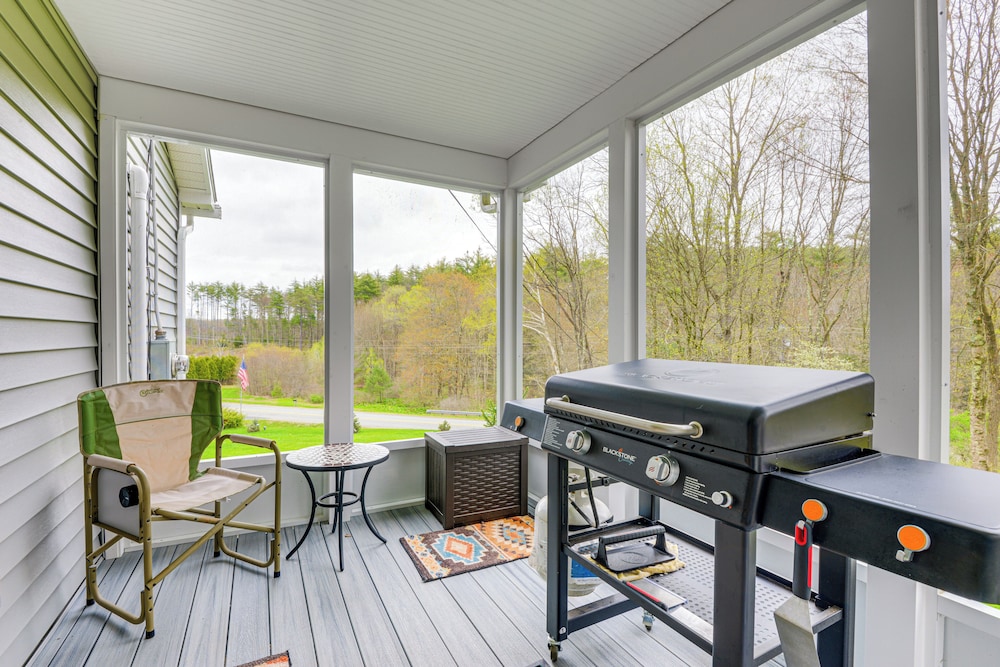 Quaint Massachusetts Home W/ Yard & Grill! - Greenfield, MA