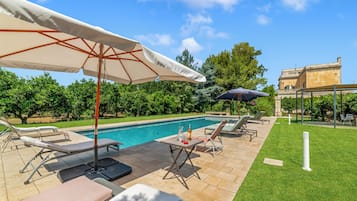 Villa Familiar, vários quartos, varanda (Villa Vallone Luxury With Pool) | Piscina