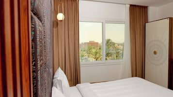 2 quartos, lençóis de algodão egípcio, roupa de alta qualidade, minibar