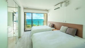 Villa Deluxe, varanda, vista para o oceano | Vista do quarto