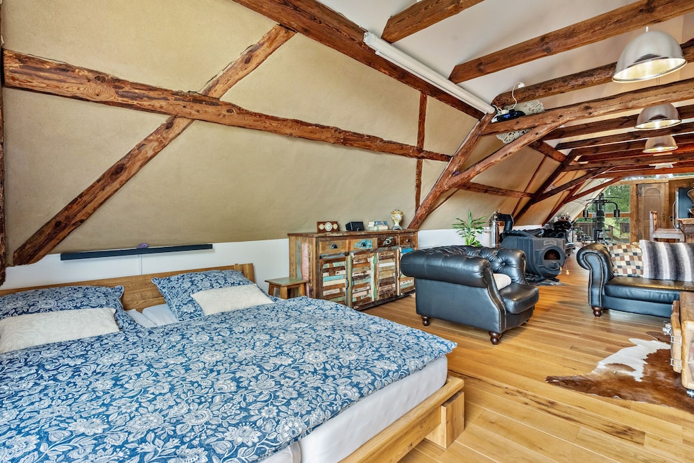 Ferienhaus 'Wohlfühlurlaub In Der Scheune' Mit Privatterrasse, Wlan Und Klimaanlage - Torgau