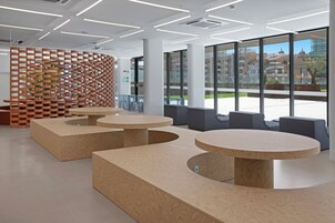 Sala de estar do lobby