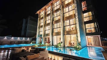 Fachada da propriedade