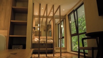 Quarto Duplo Premium, casa de banho privativa