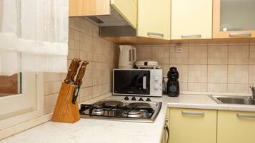 Apartamento (Apartments Sea Line - One Bedroom Apa) | Cozinha privada | Um frigorífico