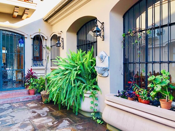 Fachada da propriedade