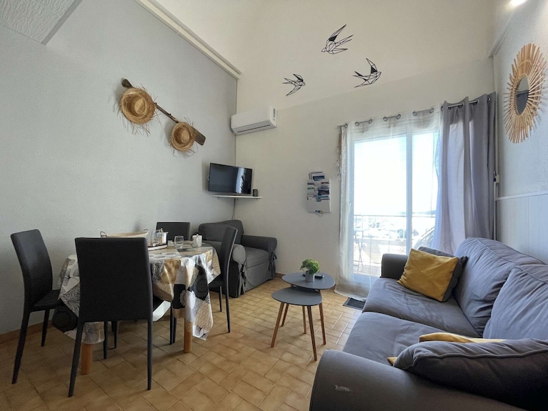Appt Moderne 6 Pers Avec Piscine, Clim, Parking - Gruissan - Gruissan