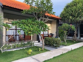 Quarto Duplo, 1 quarto, vista para o jardim | Terraço/pátio interior