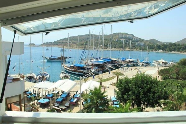 Cobertura família, sacada, vista para o mar | Terraço/pátio