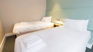 Wi-fi grátis, roupa de cama fornecida