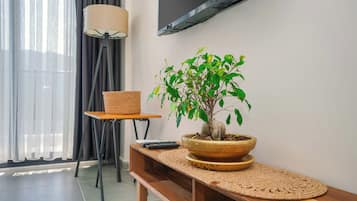 Quarto Familiar, varanda, vista para o jardim | Cofre no quarto, quartos insonorizados, Wi-fi grátis