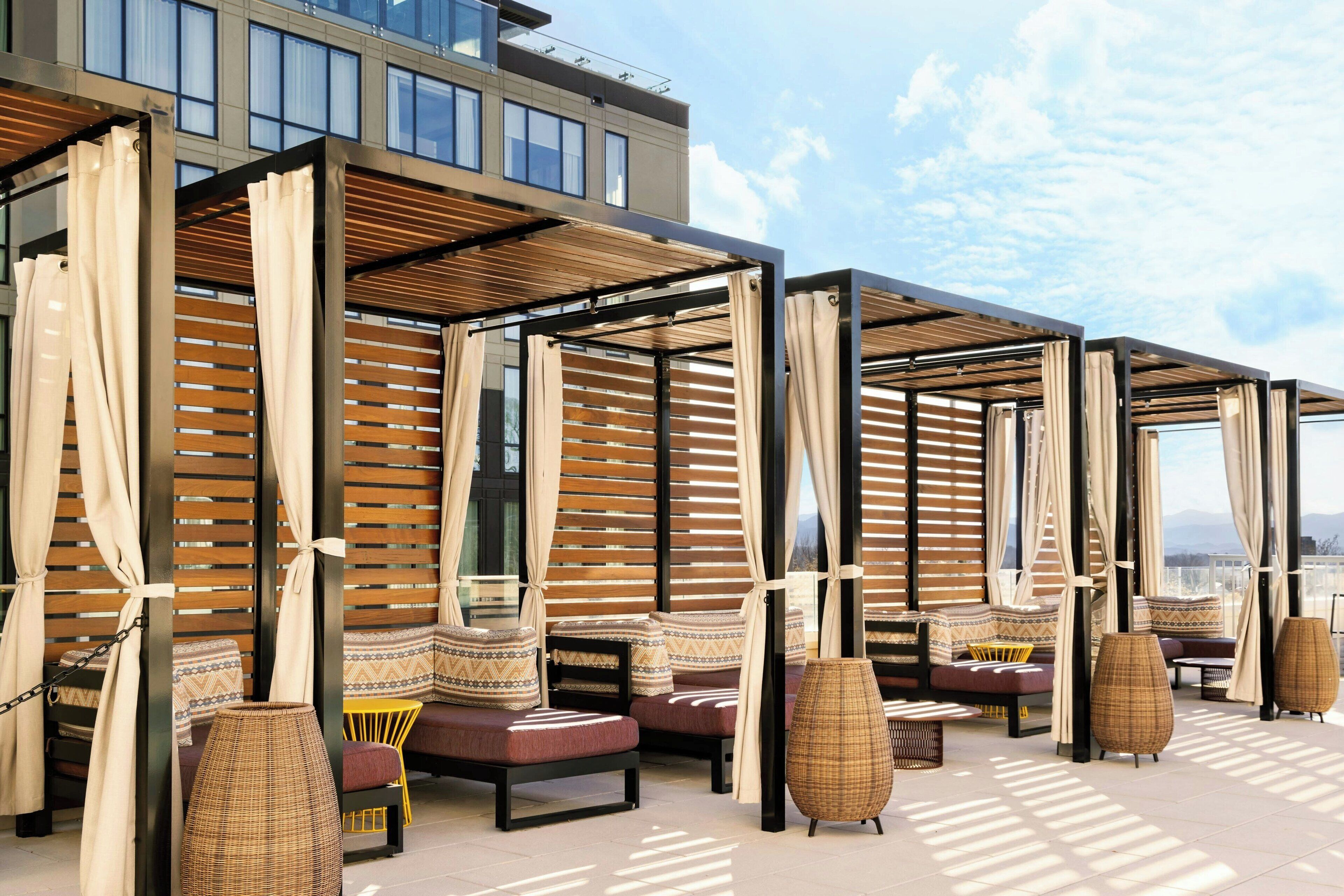 Piscina exterior sazonal 