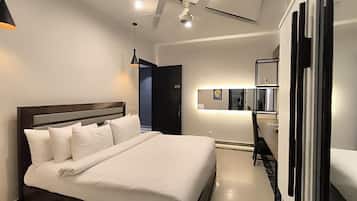 Quarto casal superior | Roupas de cama premium, edredons de pluma