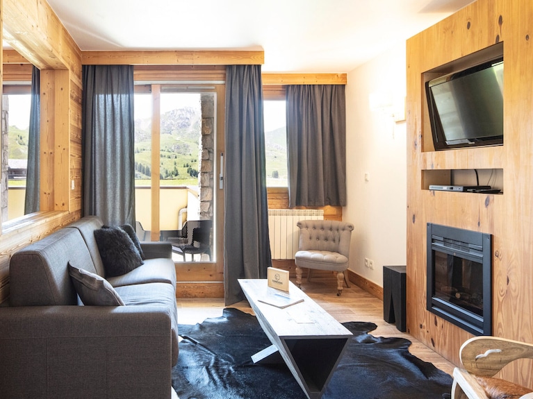 Bright 5-room Apartment With Slope Access And Pool In Belle Plagne - La Plagne-Tarentaise