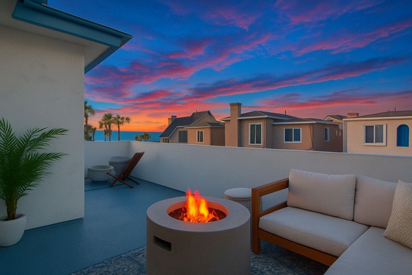 Suite de Luxo, 2 quartos, pátio, vista para o oceano | 1 quarto, com decoração personalizada, com mobília individualizada