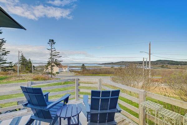 Peaceful Lubec Home W/ Views: Walk To Beach! - Quoddy Head State Park, Lubec
