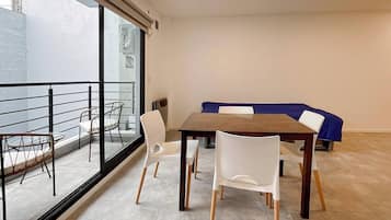 Apartamento, 1 quarto, acessível, fumadores | Sala de jantar