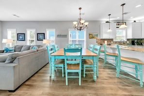 Casa, várias camas (Beaches and Birdies) | Opções para refeição