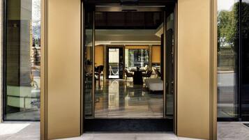 Entrada do alojamento